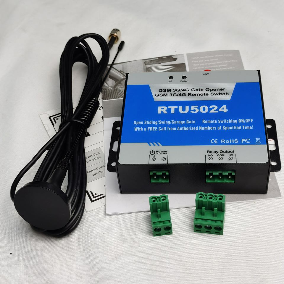 RTU5024 4G GSM Relay Receiver for Wireless Gate and Door Opener Systems ...
