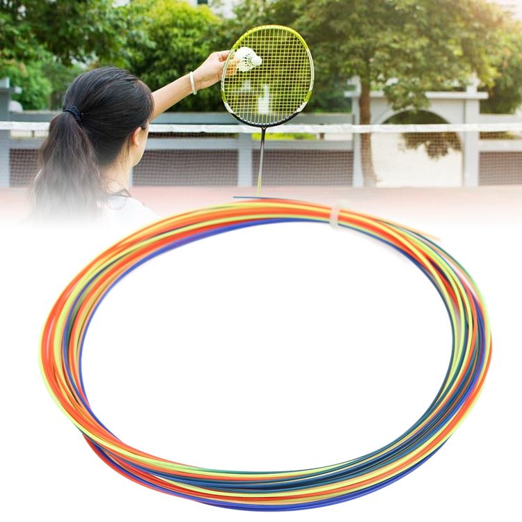 Badminton String 10m/32.8ft 0.70mm/0.03in Multi Color Durable ...