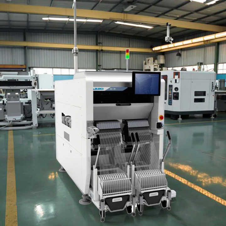 SMT RX-7R Chip Mounter Multi Feeder Trolley Second-Hand SMT Pick and ...