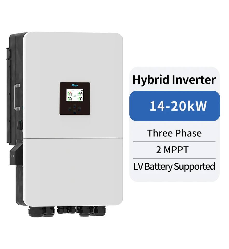 Deye SUN-20K-SG05LP3-EU-SM2 20kW Three-Phase Hybrid Solar Inverter ...