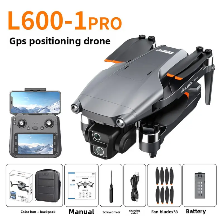 L600-1 Pro Max Brushless Motor Gps 5g Wifi Rc Fpv Quadcopter Laser ...