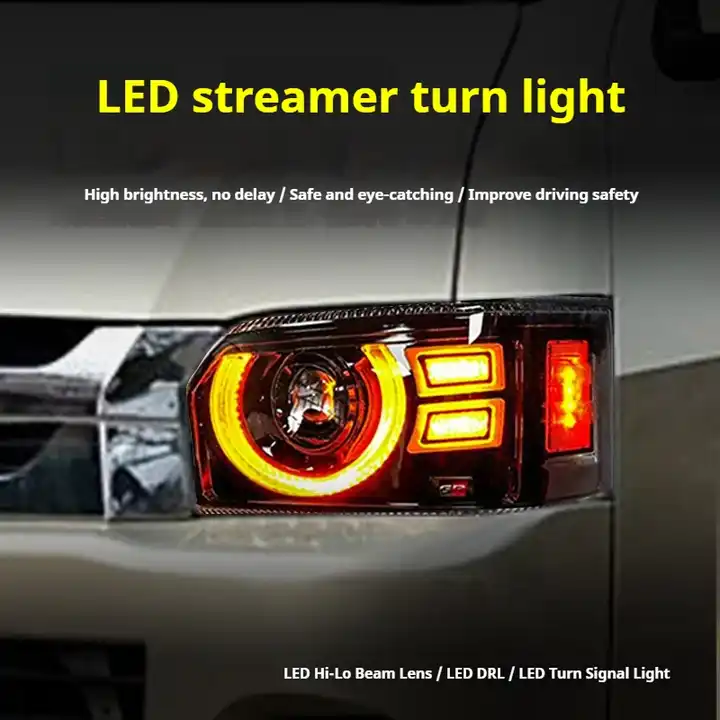 FT Car Lights for Toyota Hiace Headlights 2005-2018 Hiace LED Projetor ...