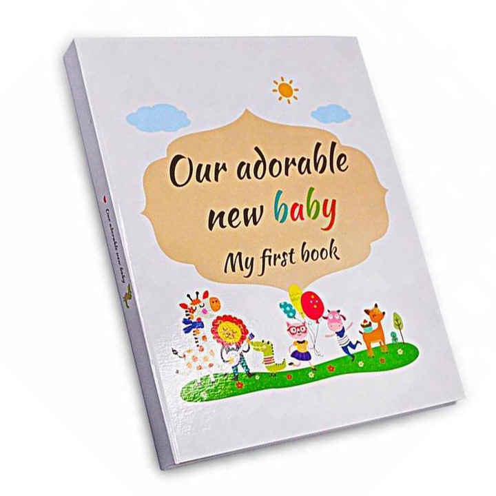 Custom Book Printing 2023 Handmade Baby Memory Book Funny Baby Gift ...
