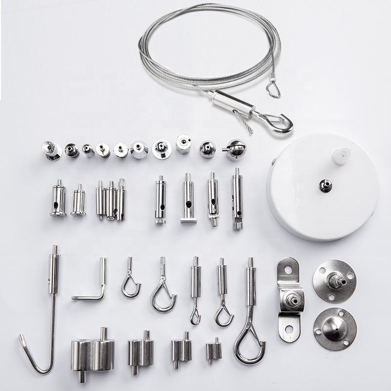 Wholesale Custom Adjustable Wire Picture Hanging Kit, Stainless Steel ...