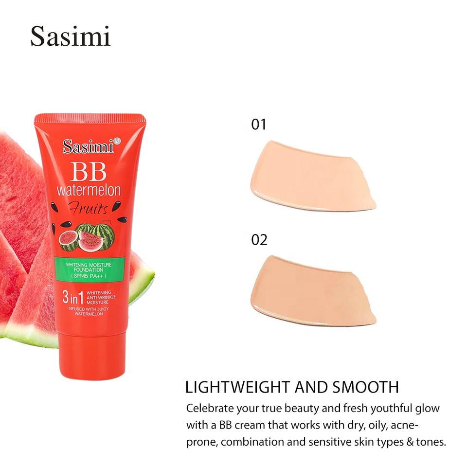 SASIMI Watermelon BB Cream - Best Whitening Oil Control