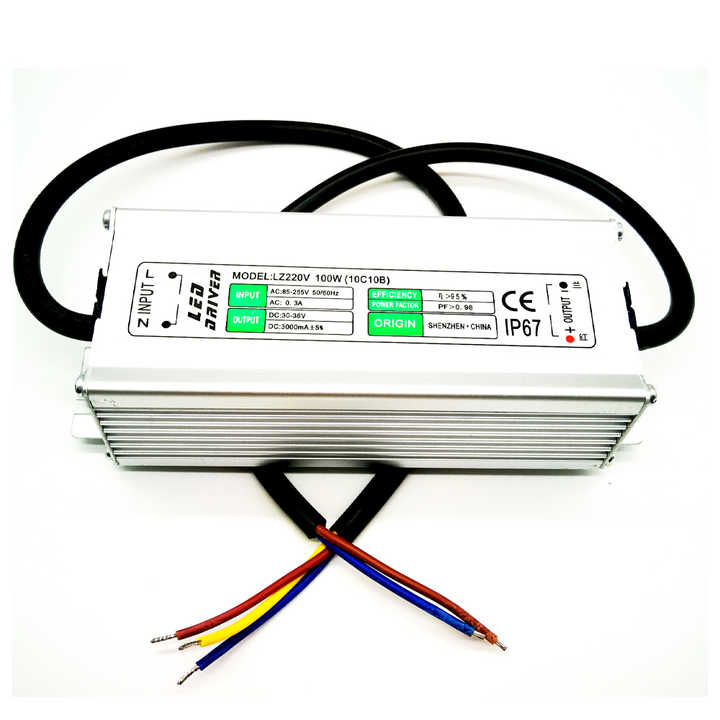 Waterproof LED Driver 100W - Reliable Power Supply