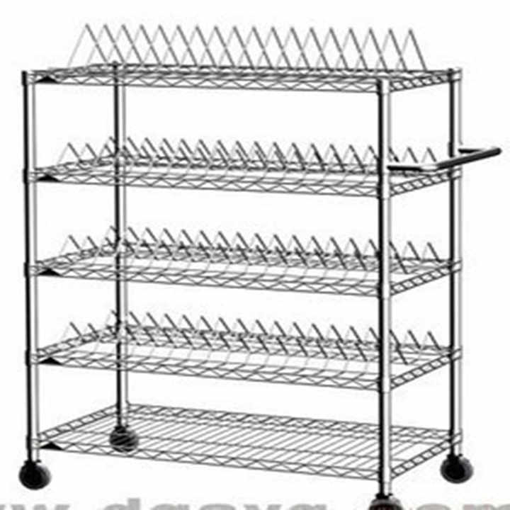 SMT Reel Storage ESD Cart - Antistatic Mesh Trolley