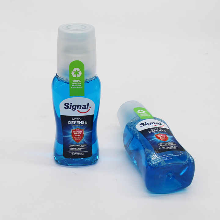 Signal 50ml Mouthwash - Fresh Mint, Alcohol Free Clean