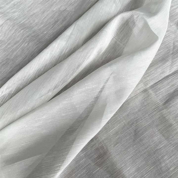 Plain Dyed Silk Linen Blend Fabric 30% Silk 70% Linen for Dress Women ...