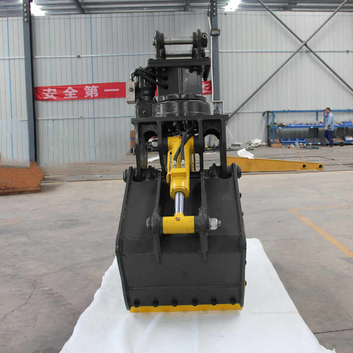 New Hydraulic Excavator Sorting Grab Square Rotating Demolition Grapple ...