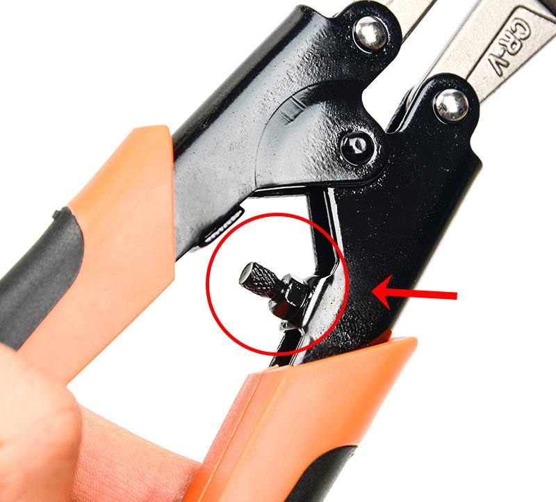 CRV 8" Mini Bolt Cutter Bi-Material Handle With Soft Rubber Grip Multi ...