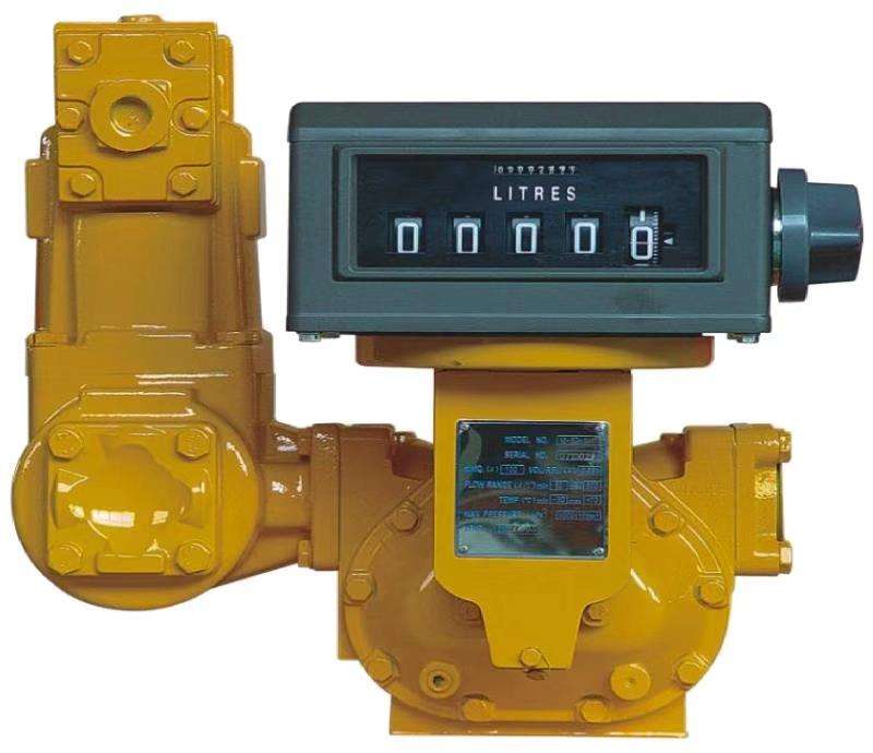 Industrial Positive Displacement Flow Meter Rotary Design for Oil ...