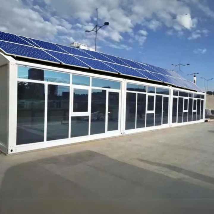 Solar Powered Container House - Modern & Eco-friendly