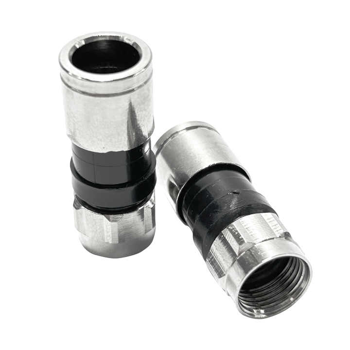 Coaxial Cable Coax Waterproof Rg59 Rg6 F Male Connector F Plug ...