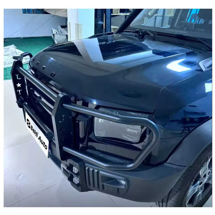 JETOUR T2 TRAVELER Accessories Bull Bar Front Bumper Guard Black Bull ...