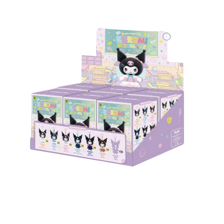 Genuine Kuromi School Life Seriesmystery Box Kuromi Kawaii Vinyl Bag ...