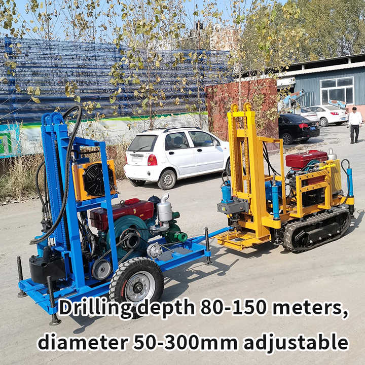 Shallow Well Drilling Equipment Manual Water Well Drill Small Water ...