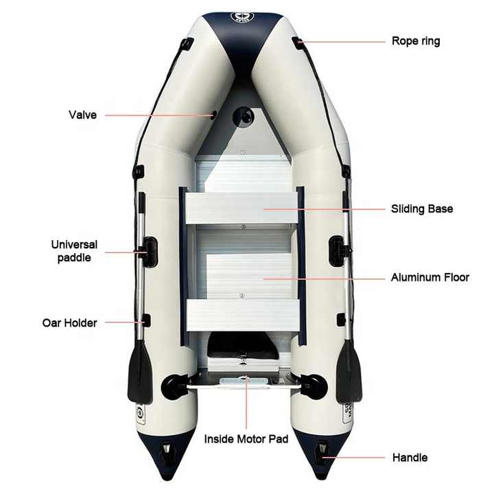 MC330-6 Inflatable Dinghy Boat - Perfect for Fishing & Diving