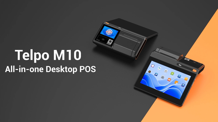 Telpo M10 Dual Screen 4G Android POS Terminal - Reliable Payment