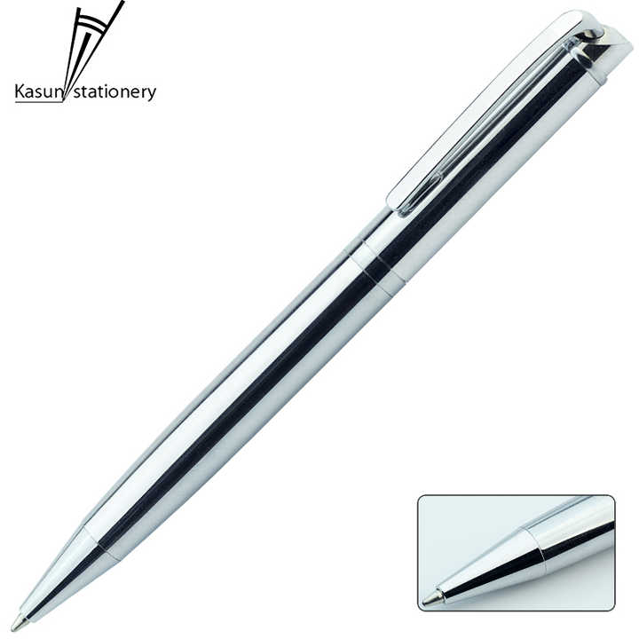 Stainless Steel Signature Pen - Classy Ballpoint Pen