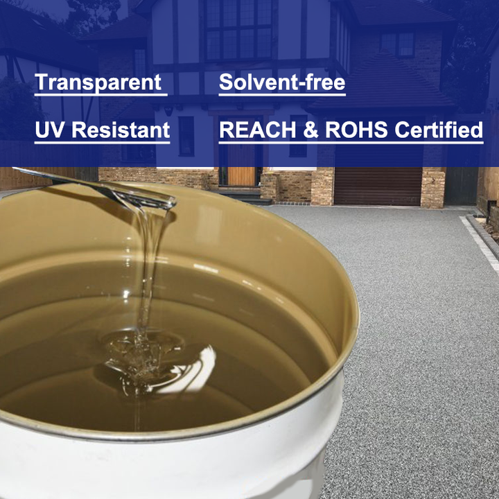 Permeable Epoxy Stone Surface - Durable & Versatile Paving