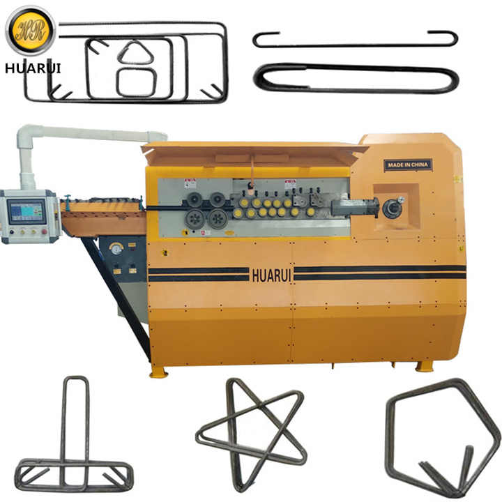 Cnc Reinforcing Rebar Stirrup Bending Machine Steel Bar Hoop Bending ...