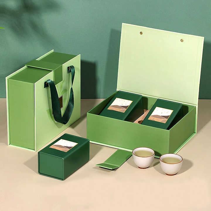 Factory New Loose Tea Custom LOGO Packaging Box Longjing Half a Catty ...