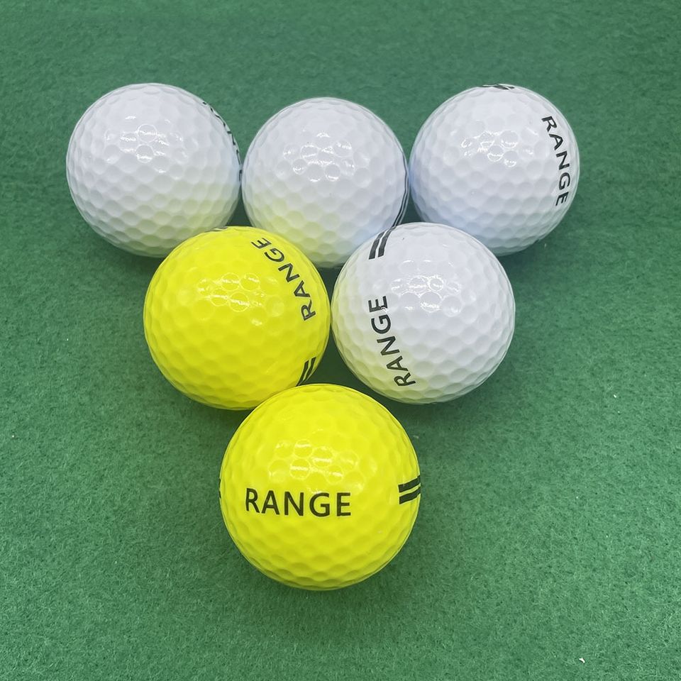 Custom logo Driving Range Golf Balls for Training Practice Optimal for ...