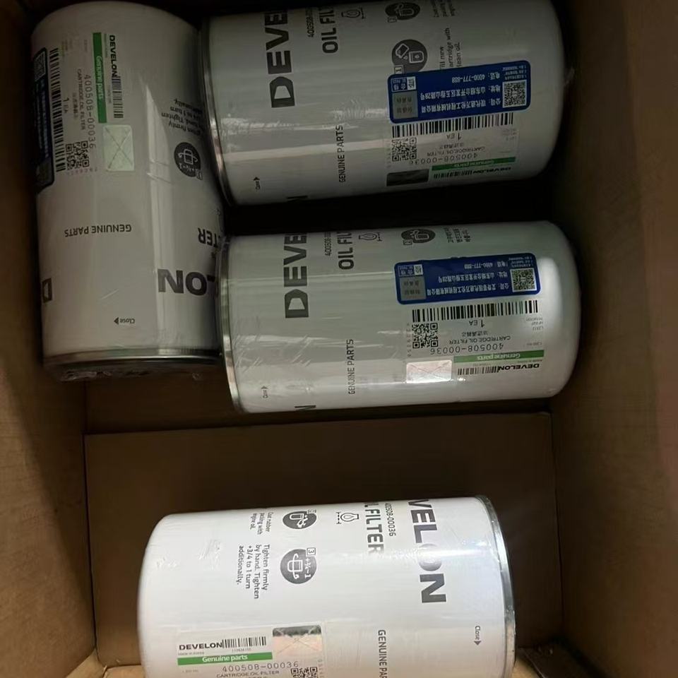 Doosan Spare Parts Doosan Filters Oil Filter Genuin Parts Oil Filter ...
