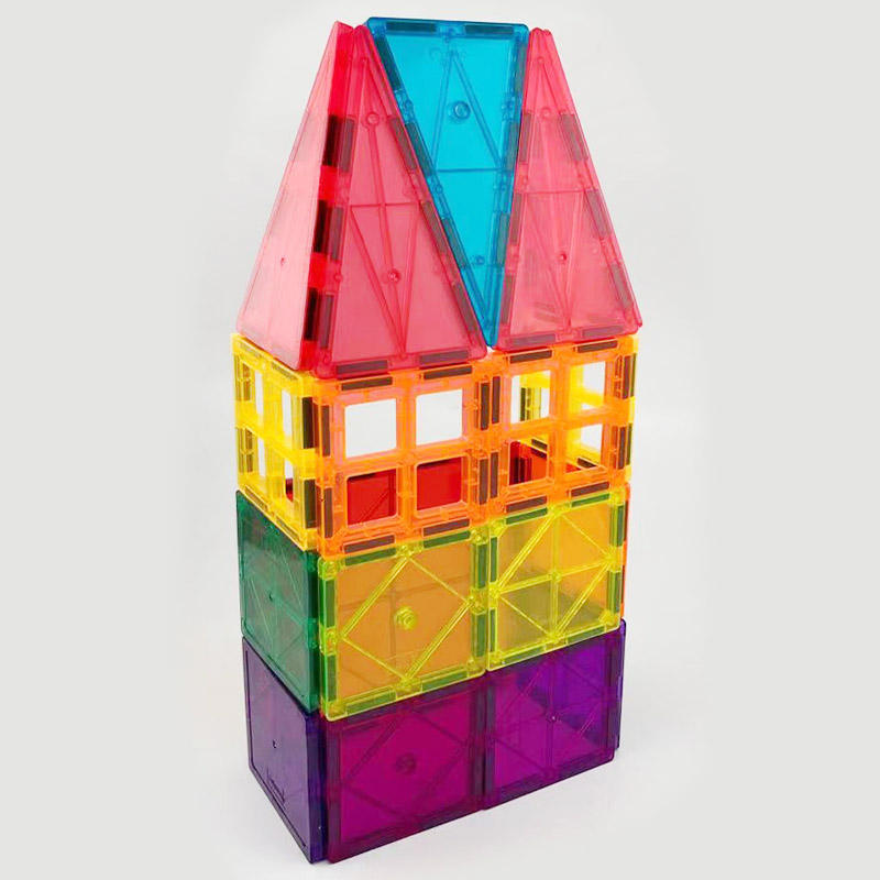 DIY My World Magnetic Square Puzzle Mini Block Building Toys