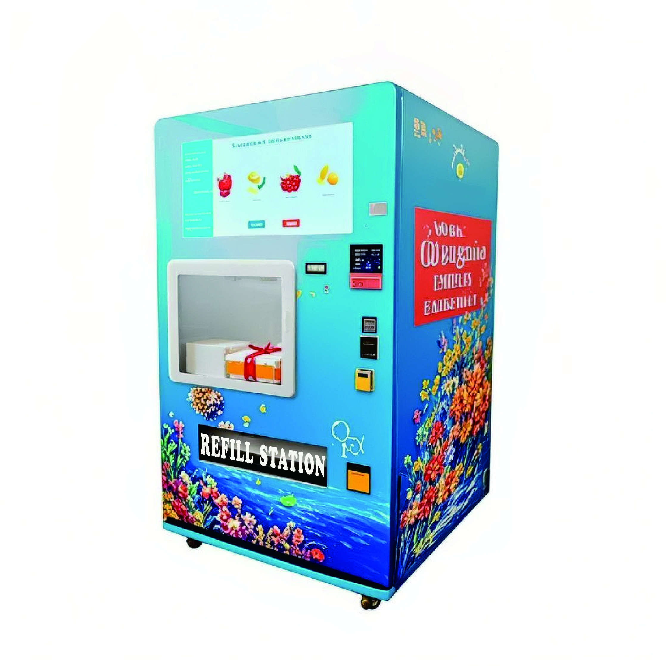 Coin Operated Liquid Detergent Dispenser - High Performance Vending ...