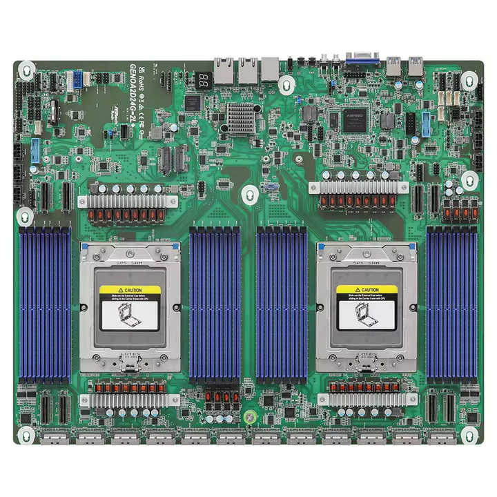 Asrock Rack Server Motherboard GENOA2D24G-2L+ for AMD EPYC 9004 Series