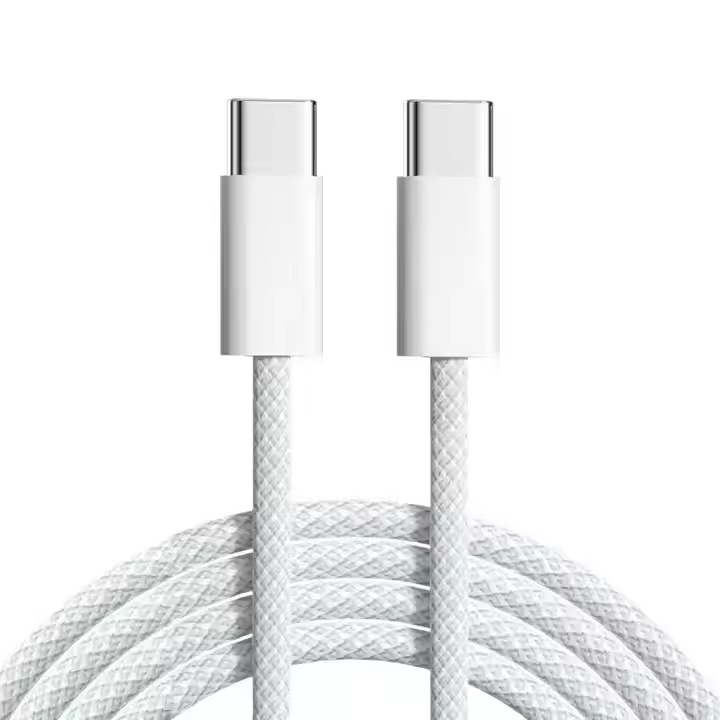 Mobile Phone Cables - Nylon 60W Charger Cables for Iphone & Huawei