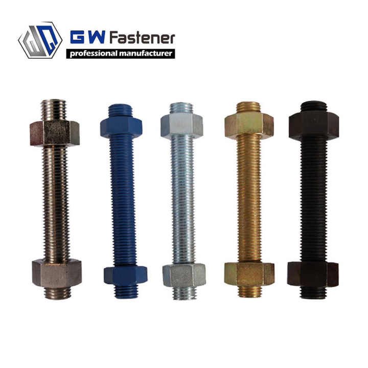 A193 b7 볼트 및 a194 2h 너트 스터드 볼트 astm a193 gr b7 a193 b7 스터드 볼트| Alibaba.com