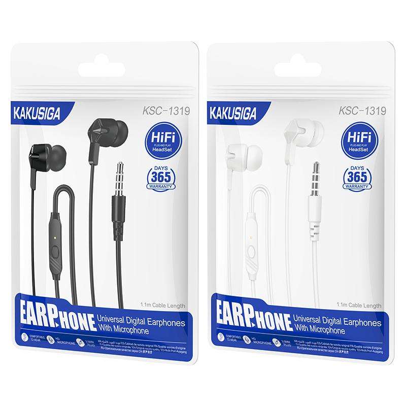 KAKUSIGA 2026 New Arrivals Light Weight Design 1.1 Meter Stereo Wired 3 ...