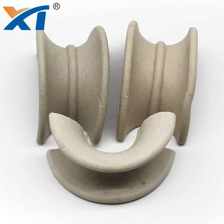 Ceramic Intalox Saddles - Efficient Random Packing Rings