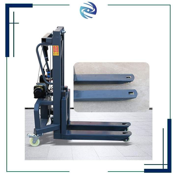 440lbs Mini Stacker with Hydraulic Easy Lift Mechanism Detachable Steel ...