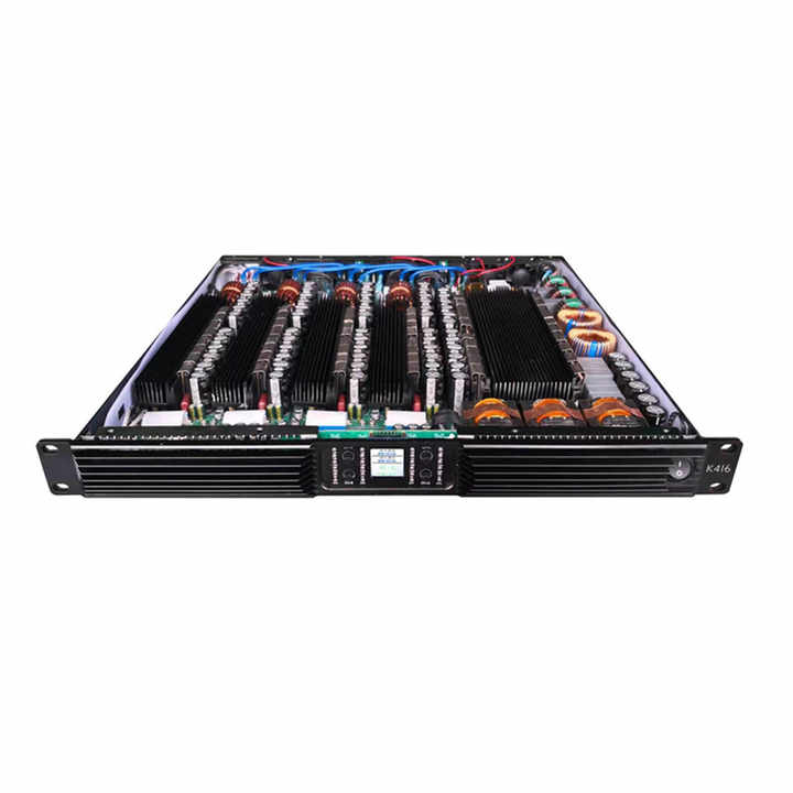 1600 Watts MORIN 4 Channel Amplifier DJ Professional Sound Amplifier ...