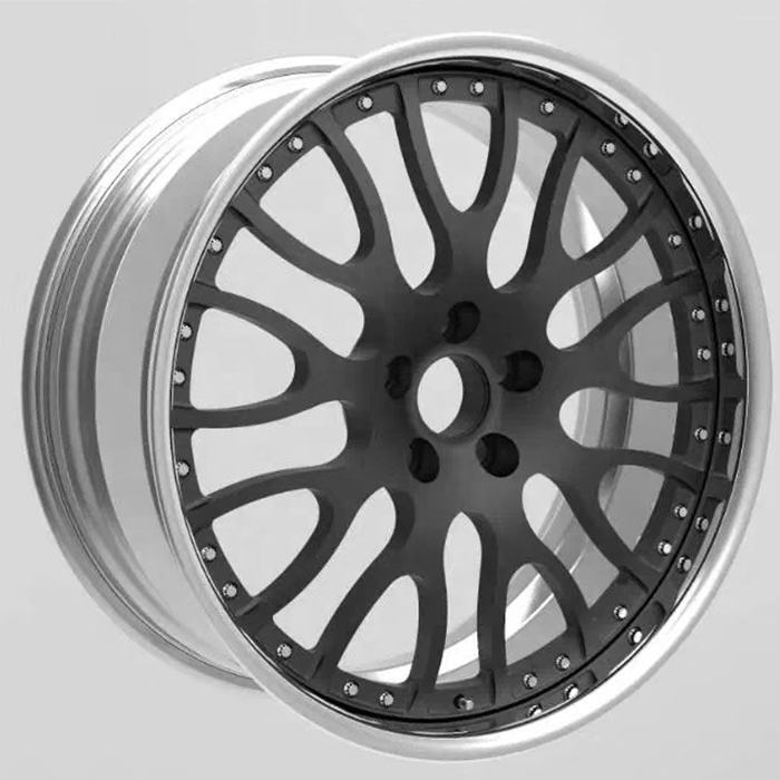 3 Piece 18 Wheels Rim Lip 4x100 Forged OEM - High Performance