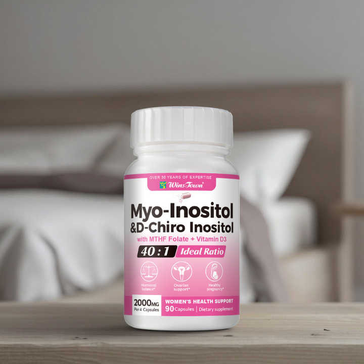 Myo-Inositol & D-Chiro Inositol Fertility Capsules Herbal Female ...