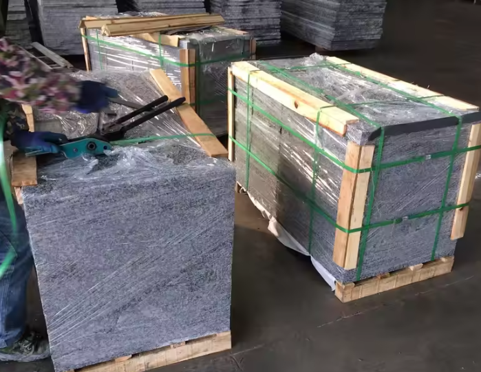 Natural Stone Gray Large Board Granite Polished Countertop G602 ...