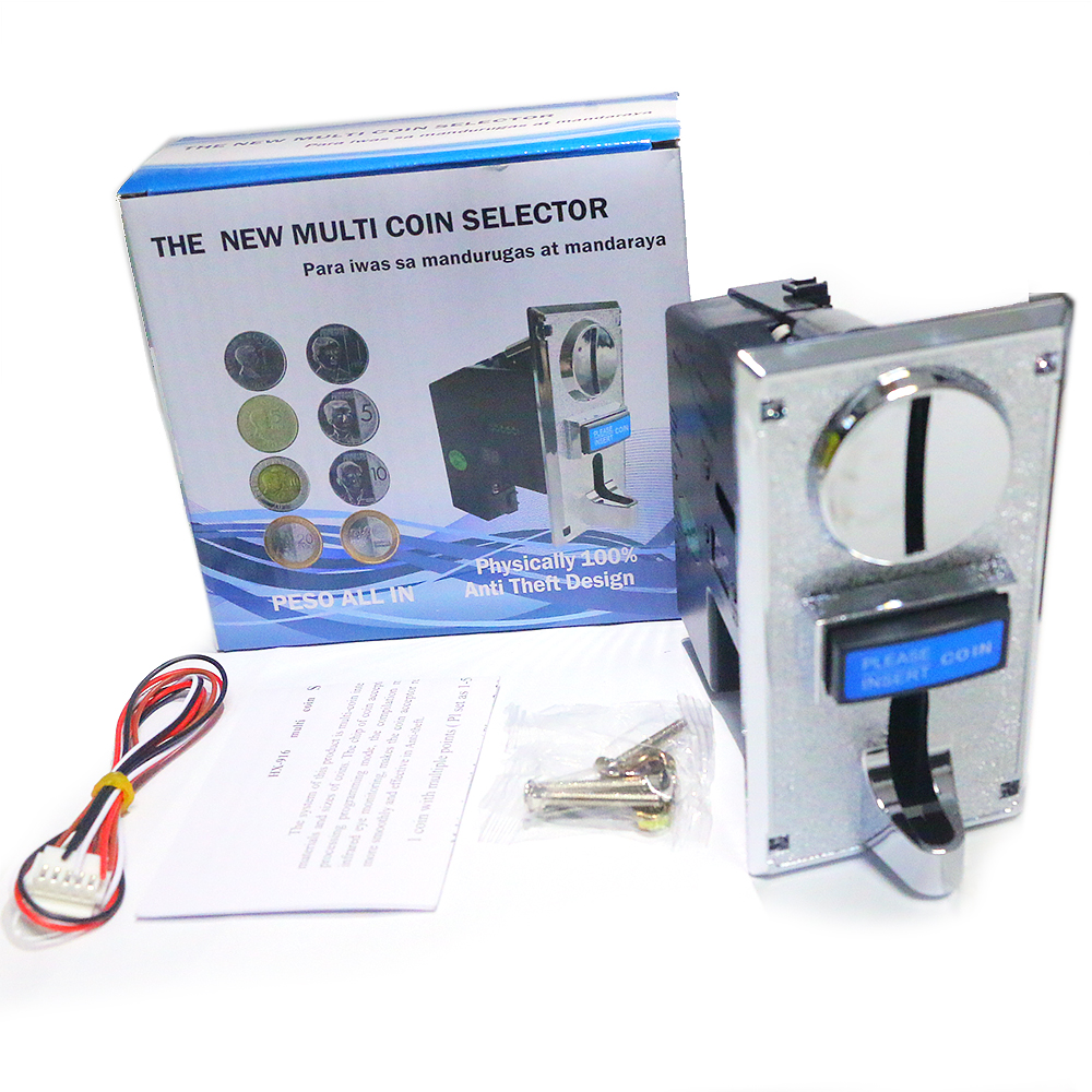 JY-15B Timer Coin Selector 12V Power Adapter Board Multi Coin Time ...