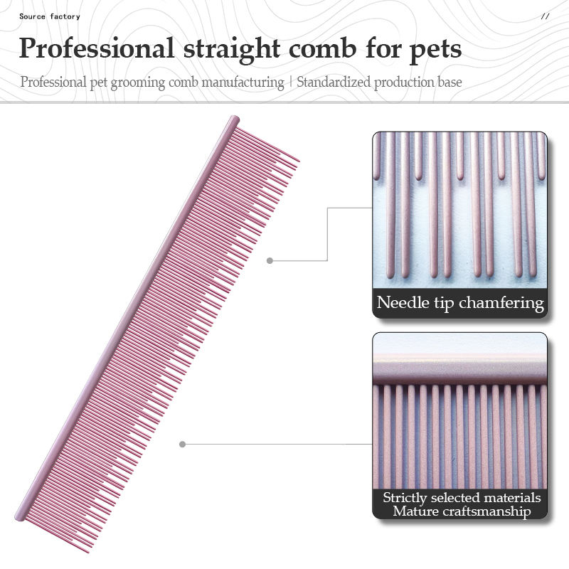 PERFECTIONISM New Arrival Star River Series Pet Comb with Spaced Out ...