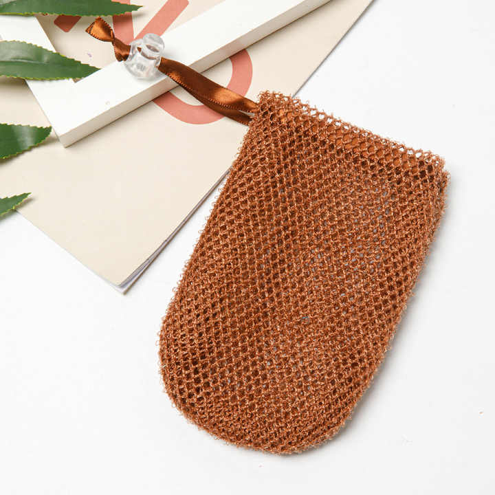 100% Nylon Bathing African Net Sponge - Exfoliating Soap Bag