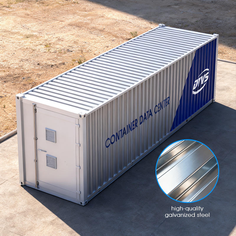 40ft IP55 Containerized Data Center - Cold Aisle Sealed Design, Modular ...