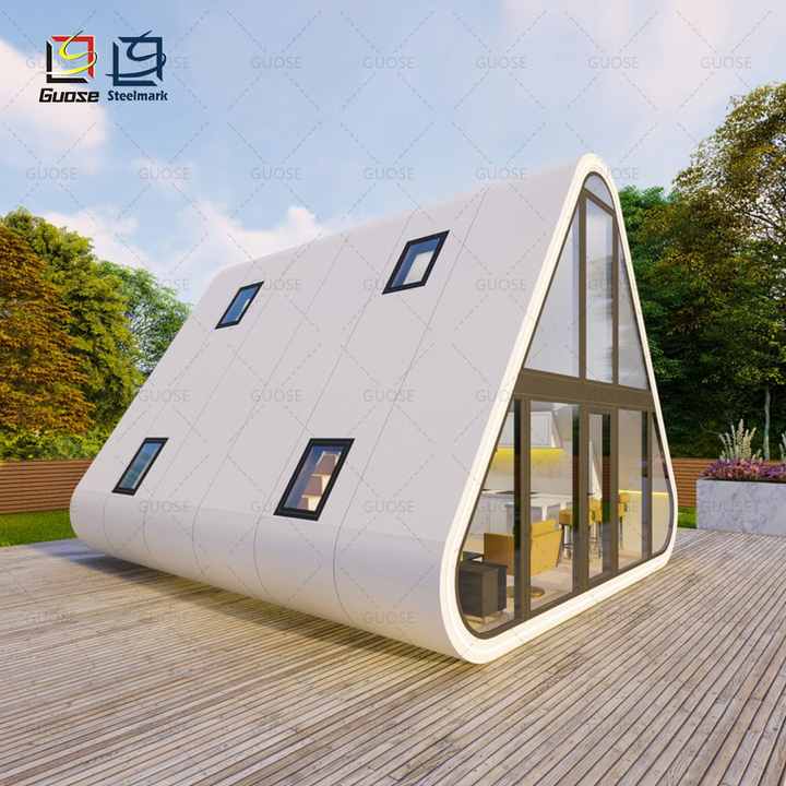 Container House New Technology Prefab House Waterproof Triangular ...