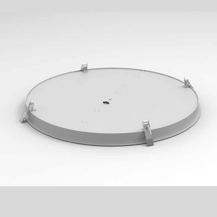300mm Diameter Aluminum Recessed LED Round Ceiling Light for Interior ...