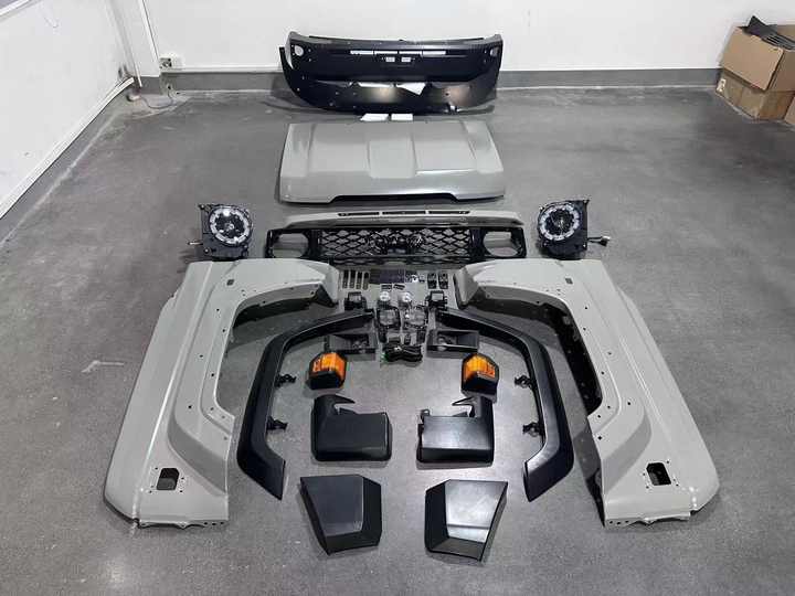 Toyota Land Cruiser LC70 Series Facelift Body Kit Upgrade - OEM