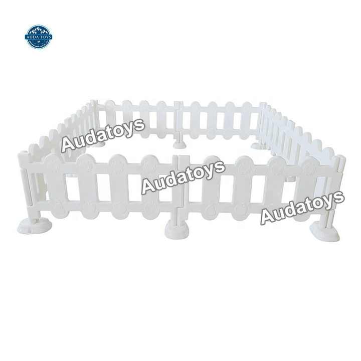 Soft Playground Plastic White Play Yard Fence Pe Outdoor