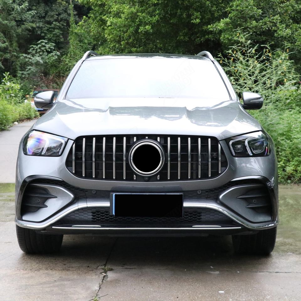 Car Body Kit Bumper for Benz GLE W167 2020-2024 Upgrade to2025 GLE 53 ...